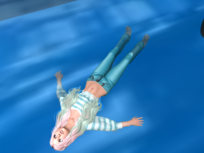 Second Life Marketplace - Pool Float on Back Slow Circle